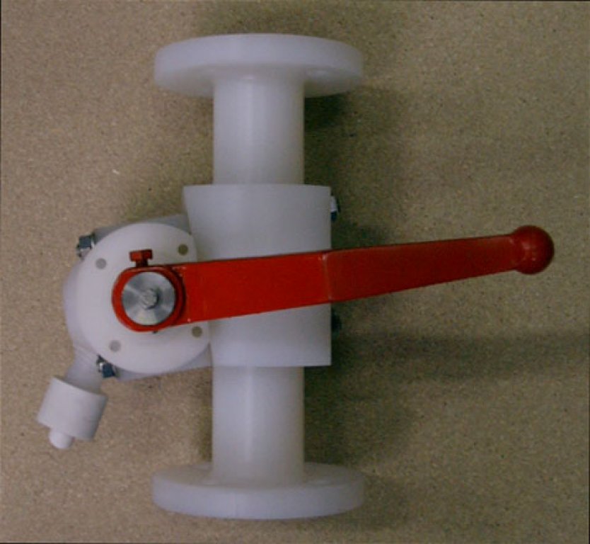 Capacitive ball sampling valve